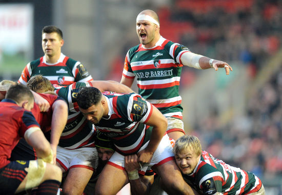 Lachlan Mccaffrey Tigers Number 8 Leicester Editorial Stock Photo ...