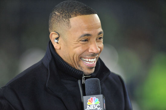 Rodney Harrison Nbc Tv During Pregame Editorial Stock Photo - Stock ...