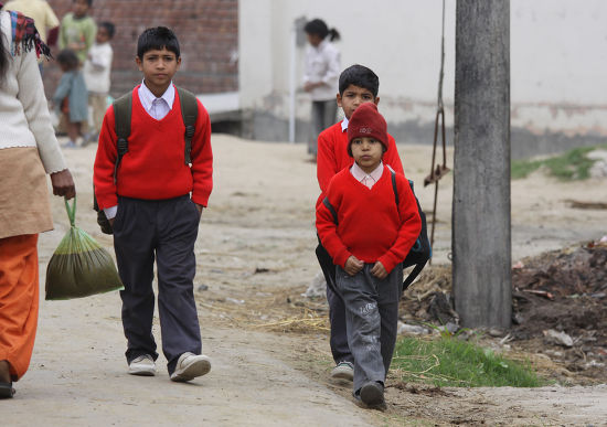 Indian Students Return Home Form Their Editorial Stock Photo - Stock ...