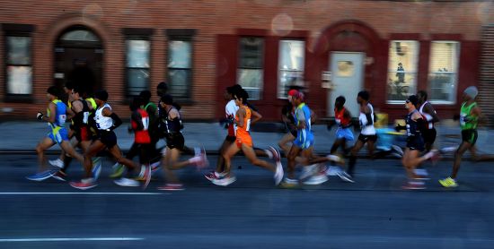 Leading Pack Runners Seen During 2010 Editorial Stock Photo - Stock ...