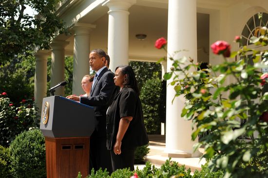 Us President Barack Obama C Makes Editorial Stock Photo - Stock Image ...