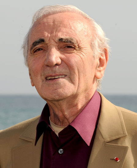 French Singer Actor Charles Aznavour Attends Editorial Stock Photo ...