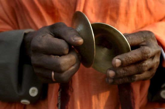 Devotee Sings Trditional Musical Instrument Ganga Editorial Stock Photo ...