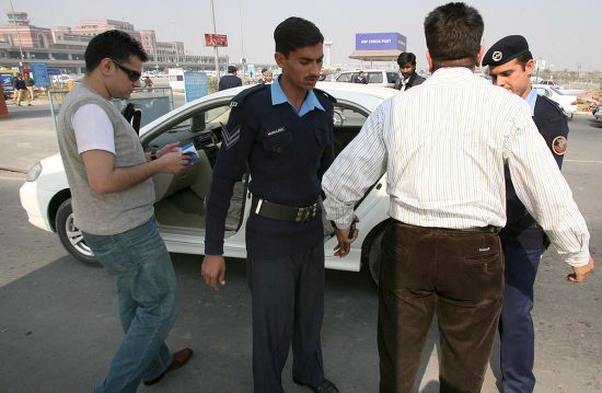Pakistani Airport Security Force Asf Officials Editorial Stock Photo ...