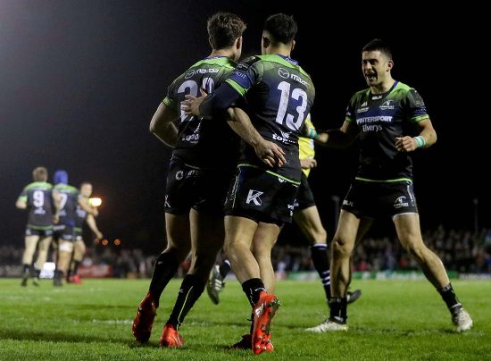 Connacht Vs Wasps Connachts Danie Poolman - Foto de stock de contenido ...