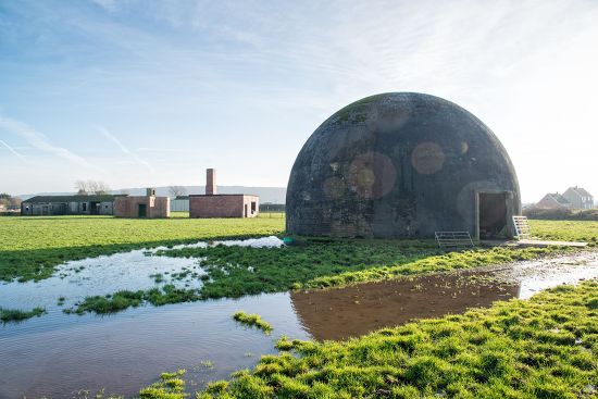 Raf Number One Gunnery Dome Only Editorial Stock Photo - Stock Image ...