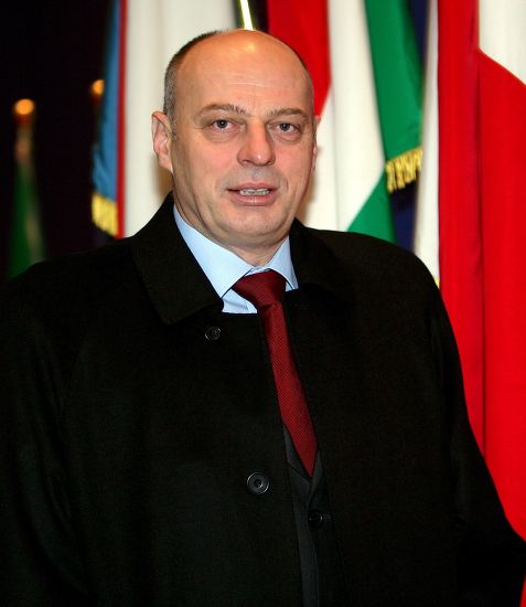 Kosovo Prime Minister Agim Ceku Arrives Editorial Stock Photo - Stock ...