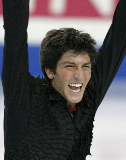 Us Figure Skater Evan Lysacek Celebrates Editorial Stock Photo - Stock ...
