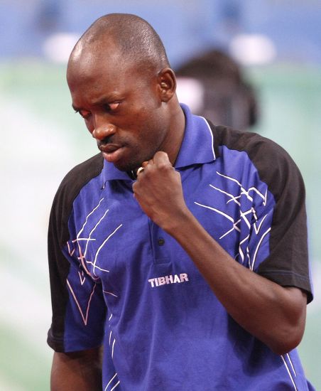 Nigerias Segun Toriola Celebrates He Win Editorial Stock Photo - Stock ...