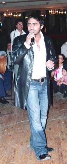 Undated Photograph Showing Egyptian Singer Tamer Editorial Stock Photo ...