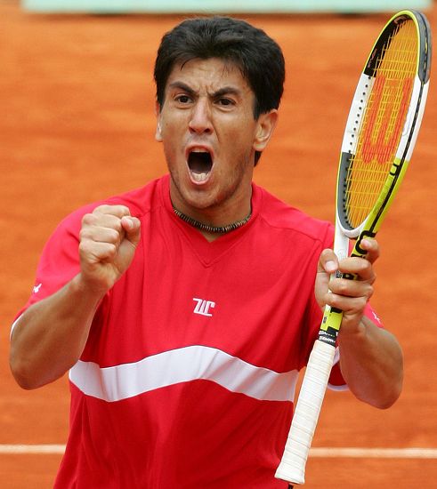 Guillermo Canas Argentina Celebrates Winner During Editorial Stock ...
