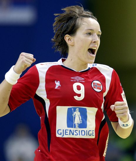Kristine Lunde Norway Celebrates Score Against Editorial Stock Photo ...