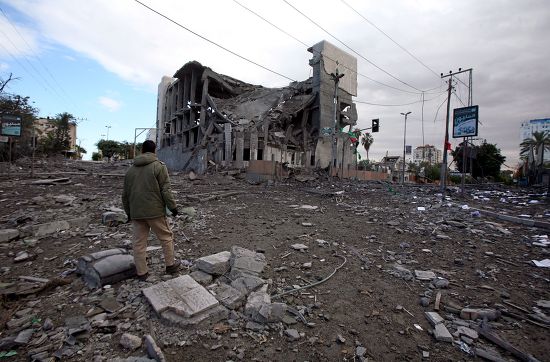 Palestinian Looks Palestinian Parliament Building Which Editorial Stock ...