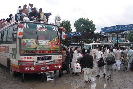 Local Residents Flee Pakistani Authorities Issued Editorial Stock Photo ...