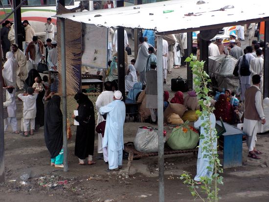 Local Residents Flee Pakistani Authorities Issued Editorial Stock Photo ...