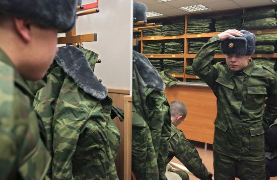 Young Recruit Adjusts Hat Putting On Editorial Stock Photo - Stock ...