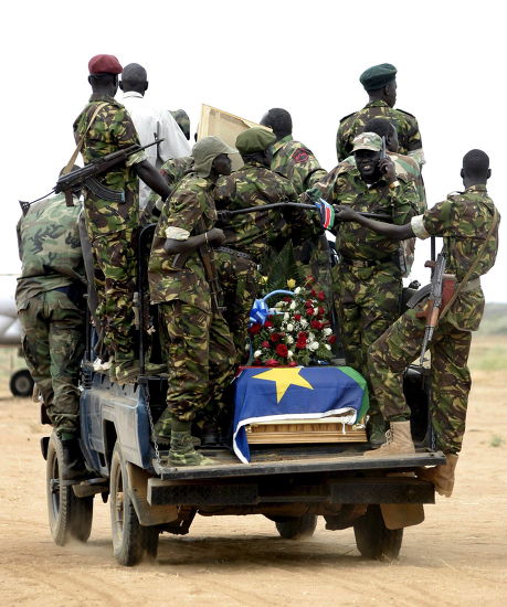 Sudan Peoples Liberation Army Spla Soldiers Editorial Stock Photo ...