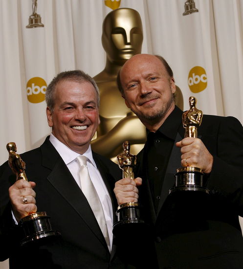 Bobby Moresco L Paul Haggis R Editorial Stock Photo - Stock Image ...