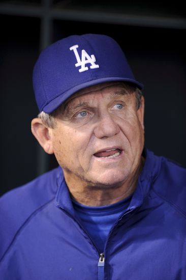 Los Angeles Dodgers Third Base Coach Editorial Stock Photo - Stock ...