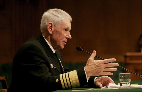 Admiral William Fallon Testifies During His Editorial Stock Photo ...