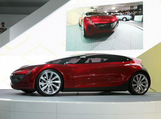 Mazda Ryuga Concept Car Introduced During Editorial Stock Photo - Stock ...