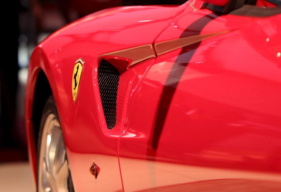 Side Cutout On Ferrari 599 Gtb Editorial Stock Photo - Stock Image ...
