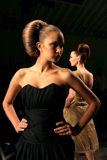 Models Wearing Fall Collection Rami Kashou Editorial Stock Photo ...