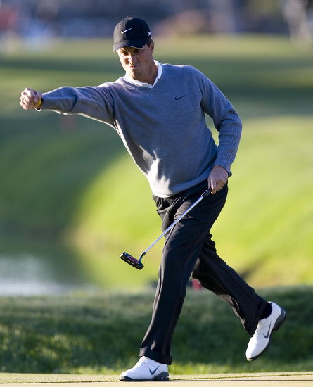 Canadian Golfer Stephen Ames Celebrates Making Editorial Stock Photo ...