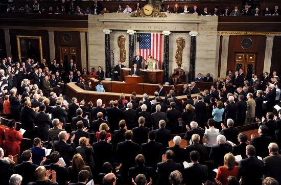 Us President Barack Obama C Delivers Editorial Stock Photo - Stock ...