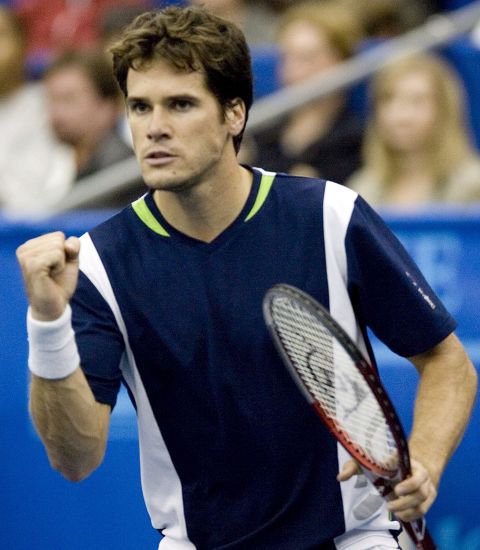 Tommy Haas Germany Celebrates Point Scored Editorial Stock Photo ...