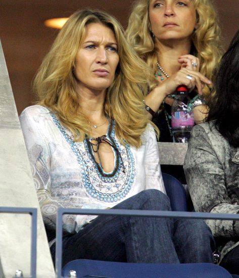 Tennis Great Steffi Graf Watches During Editorial Stock Photo - Stock Image | Shutterstock