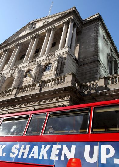 London Bus Passes Bank England London Editorial Stock Photo - Stock ...