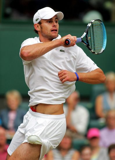 Andy Roddick Us Follows Through Forehand Editorial Stock Photo - Stock ...
