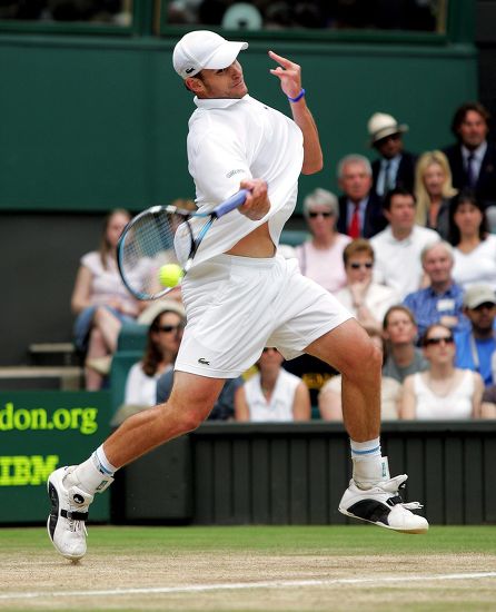 Andy Roddick Us Follows Through Forehand Editorial Stock Photo - Stock ...