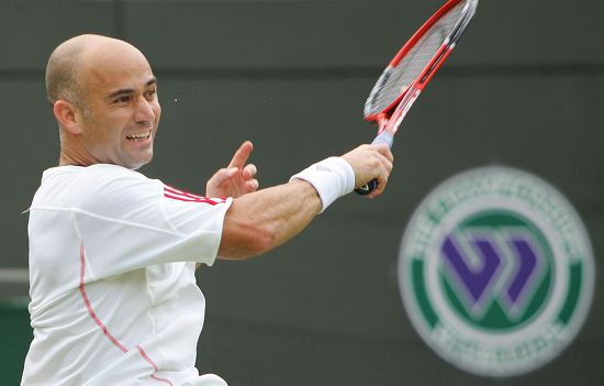 Andre Agassi Usa Returns Andreas Seppi Editorial Stock Photo - Stock ...