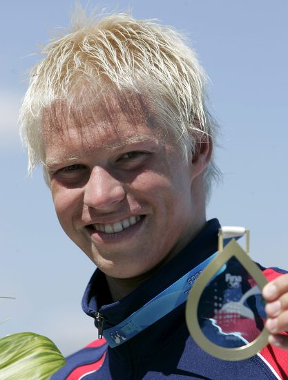 Chip Peterson Usa Celebrates His Gold Editorial Stock Photo - Stock ...