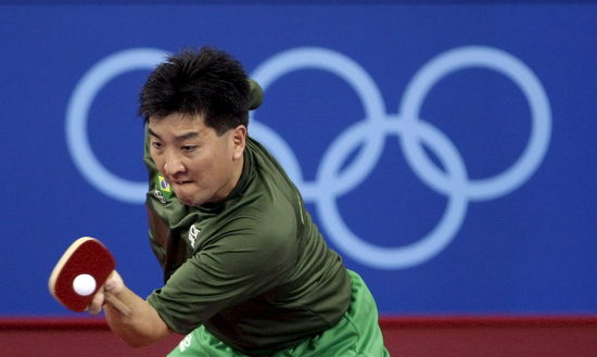 Brazils Hugo Hoyama Action Against Koreas Editorial Stock Photo - Stock ...