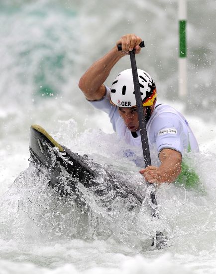 Jan Benzien Germany Paddles During Olympic Editorial Stock Photo ...