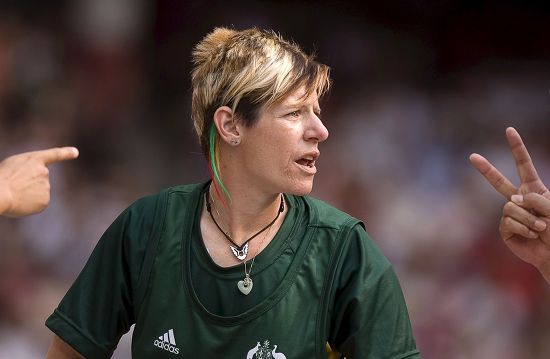 Australias Jenni Bryce Talks Judges During Editorial Stock Photo ...