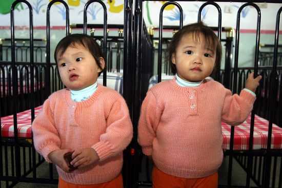 Chinese Orphans That Awaiting Adoption Orphanage Editorial Stock Photo ...