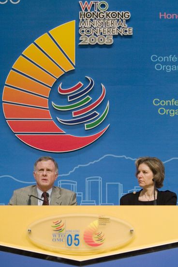 Us Deputy Trade Representatives Peter Allgeier Editorial Stock Photo ...