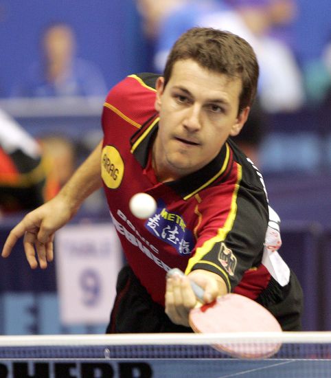 Timo Boll Germany Returns Ball His Editorial Stock Photo - Stock Image ...