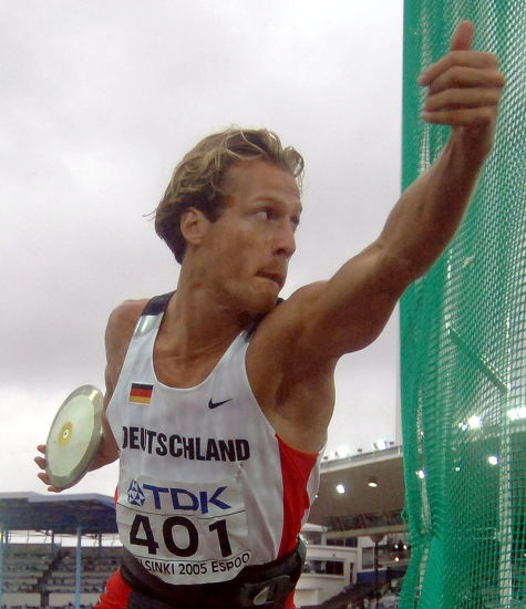 German Andre Niklaus Competes Discus Throw Editorial Stock Photo ...