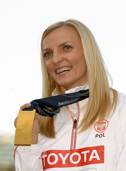 Anna Rogowska Poland Gold Poses During Editorial Stock Photo - Stock ...