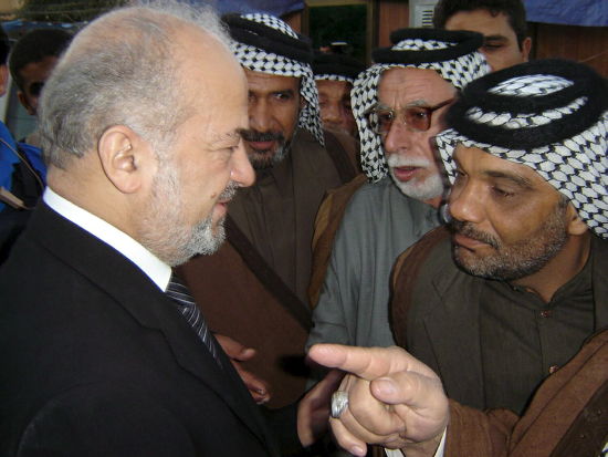 Iraqi Heads Tribes Welcome Iraqi Prime Editorial Stock Photo - Stock ...