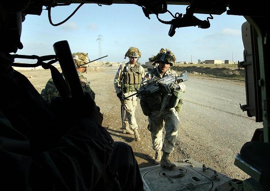 Members Alpha Company 122 Infantry Regiment Editorial Stock Photo ...