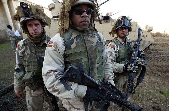 Members Alpha Company 122 Infantry Regiment Editorial Stock Photo ...