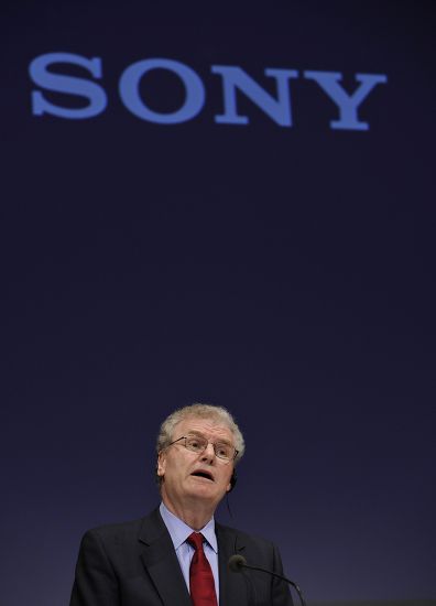 Sony Corp Chairman Ceo Howard Stringer Editorial Stock Photo - Stock ...