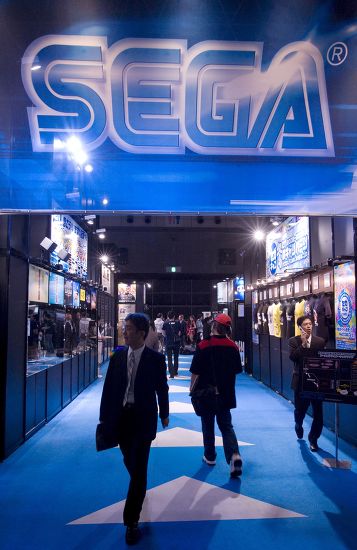Entrance Sega Booths Tokyo Game Show Editorial Stock Photo - Stock ...