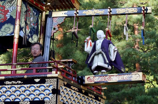 Japanese Mechanized Puppets Automata Called Karakuri Editorial Stock ...